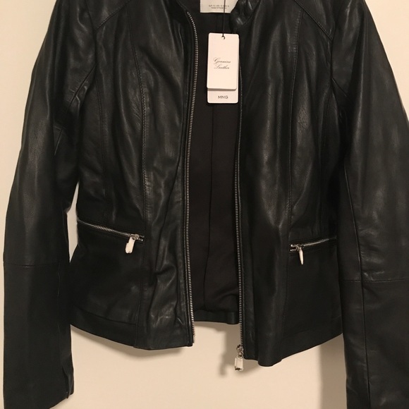 Mango | Jackets & Coats | Mango Genuine Leather Jacket Nwt | Poshmark